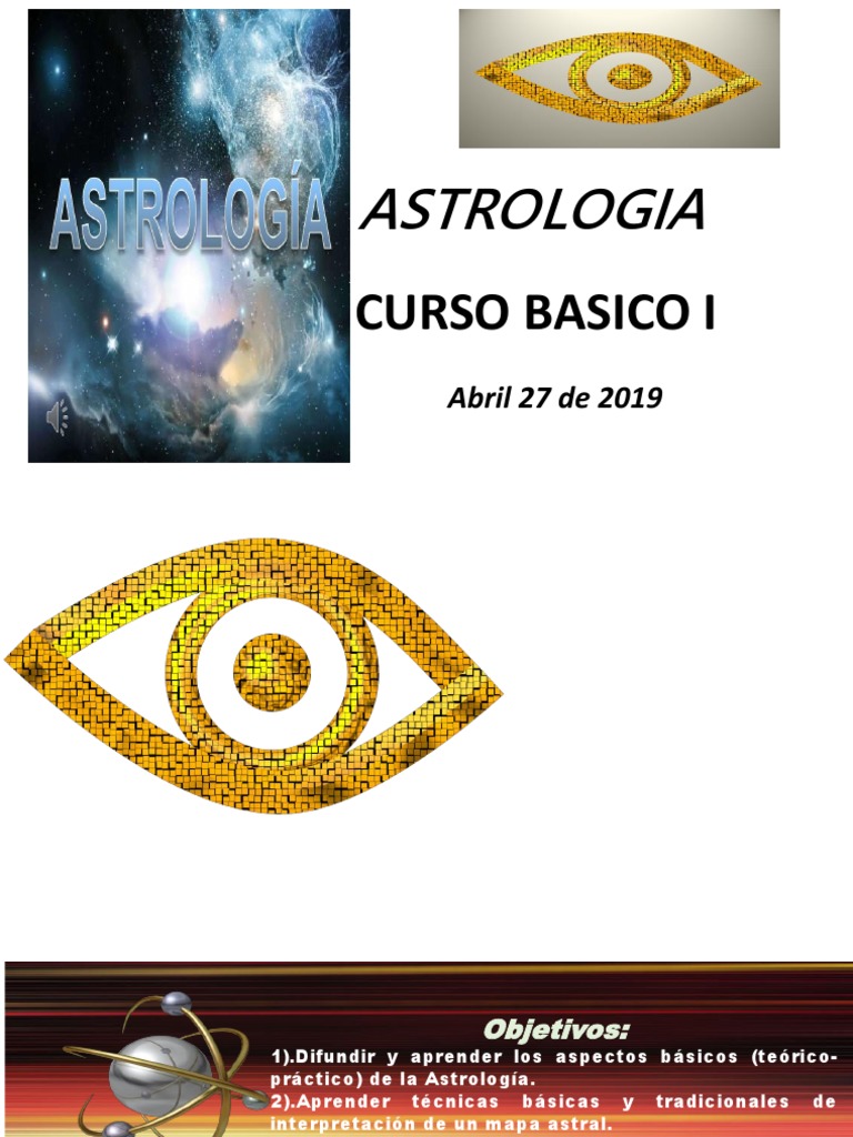 01.ASTROLOGIA PARA PRINCIPIANTES - Exp. 1 - (Abril 27 de 2019) PDF ...