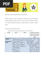 Evidencia Matriz de Organización Conceptual Sobre Salud Mental. AA1 ...