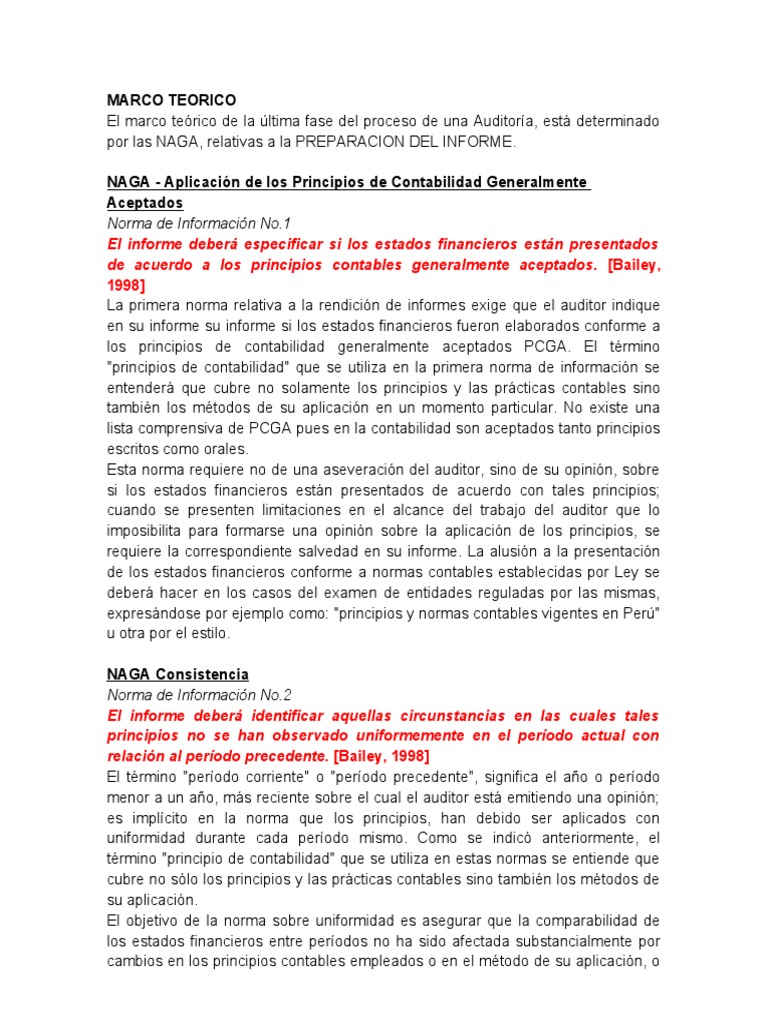 Informe Largo | PDF | Contralor | Auditoría financiera