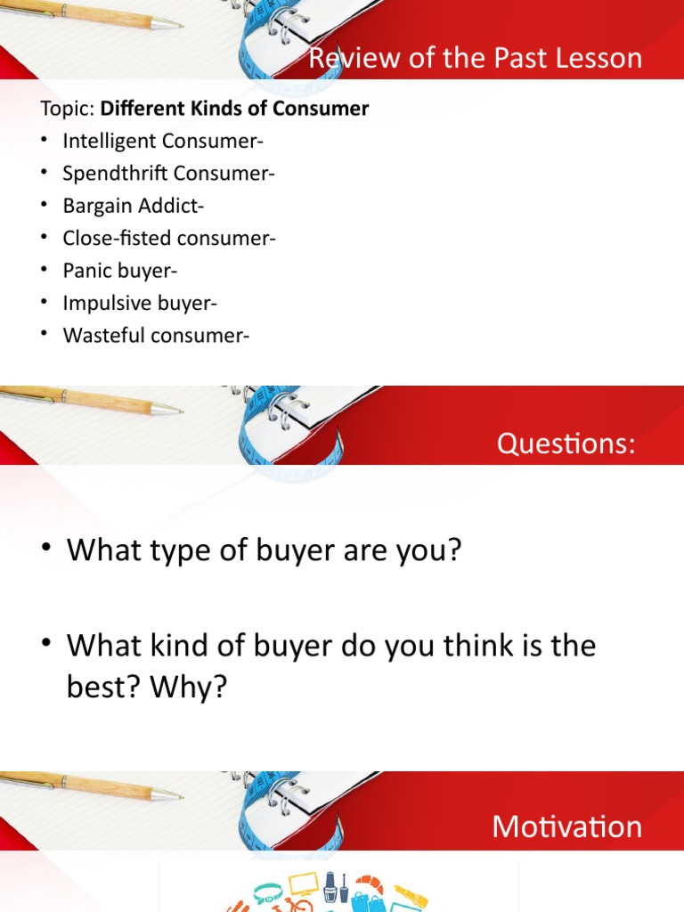 Consumer Types and Health Literacy Review | PDF | Advertising ...