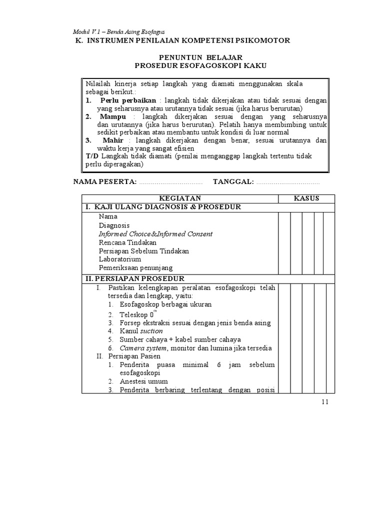 ESOFAGOSKOPI | PDF | Kesehatan Holistik | Sains & Matematika