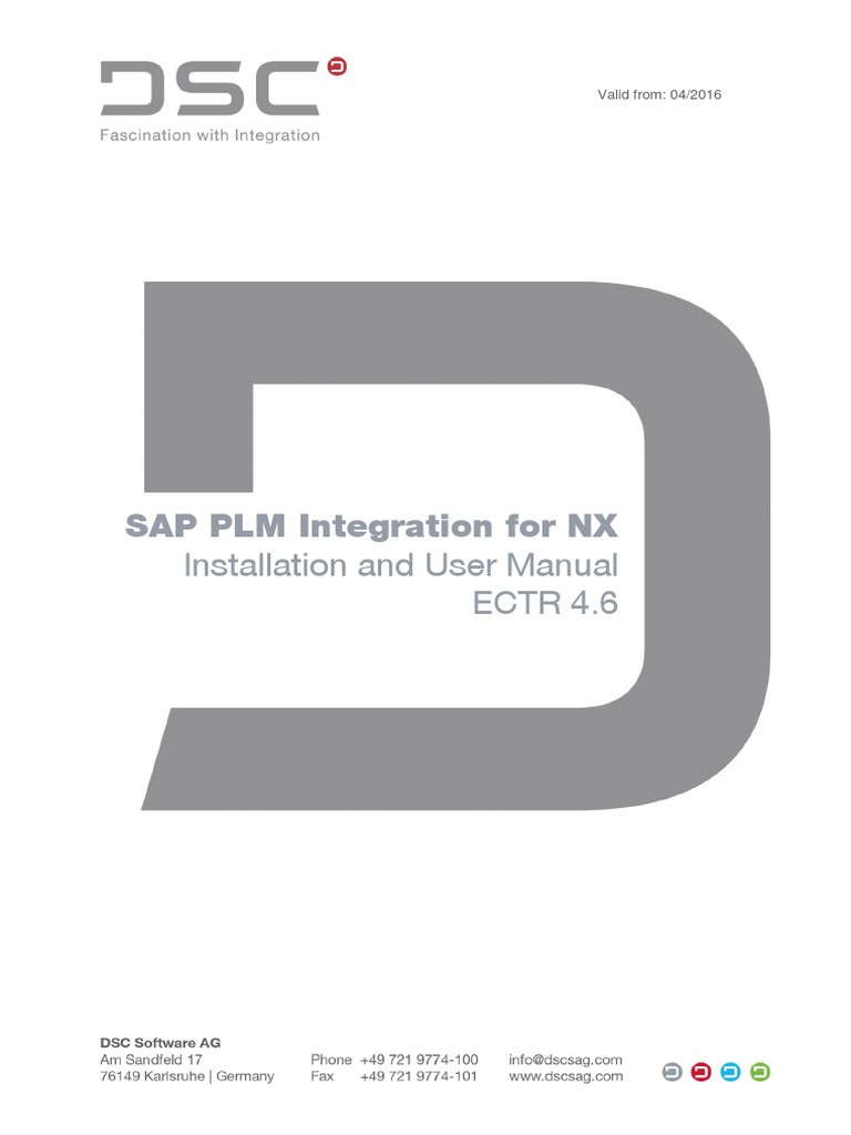 SAP PLM Integration For NX 4.6 - User Guide | PDF | Microsoft Excel ...