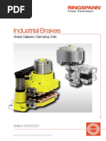 Precima FDB Spring Loaded Brakes | PDF | Brake | Electric Motor