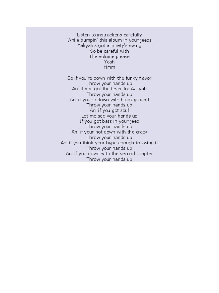 Listen To Instructions Carefully | PDF