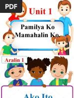 Filipino Module 1 Grade 3 | PDF