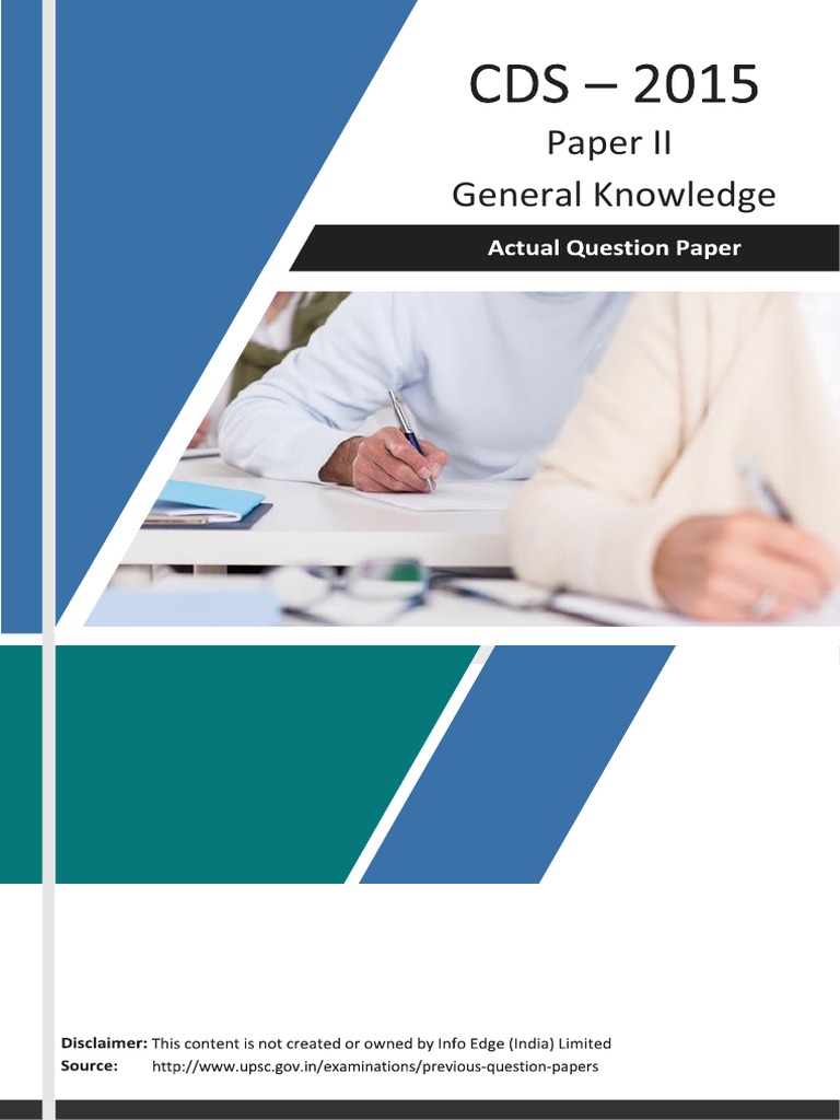 General Knowledge Paper II Overview | PDF