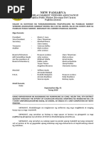 Brgy. Resolution Sample | PDF