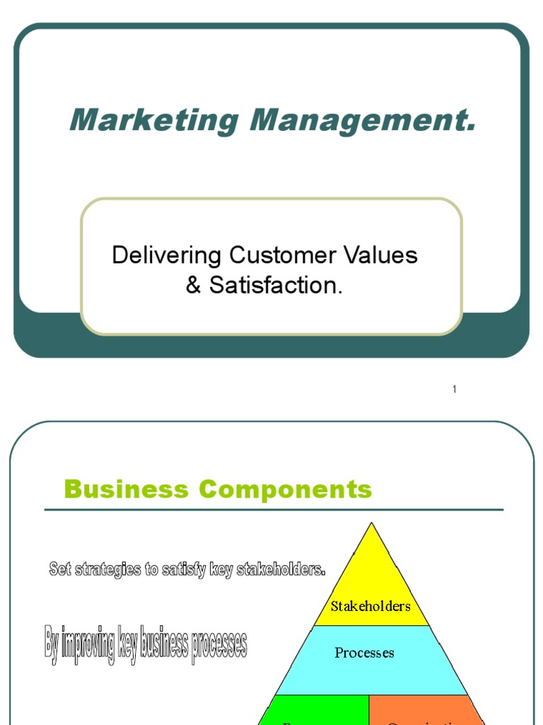 2, Customer Value and Satisfaction | PDF | Value Chain | Sales
