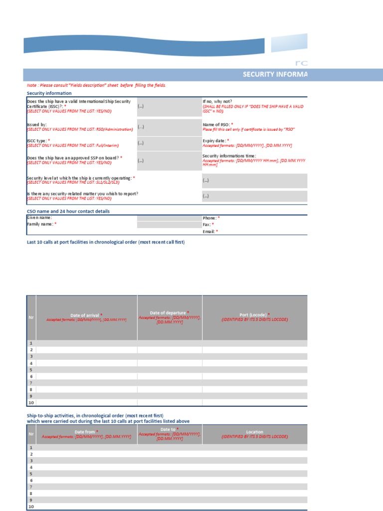 Templates Security V 7.1 | PDF | Shipbuilding | Naval Architecture