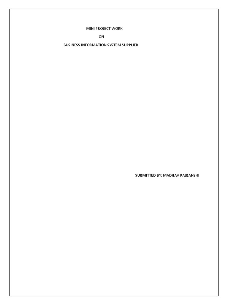 Analysis of IBM as a Business Information System Supplier Based on a Case Study | PDF | Ibm ...