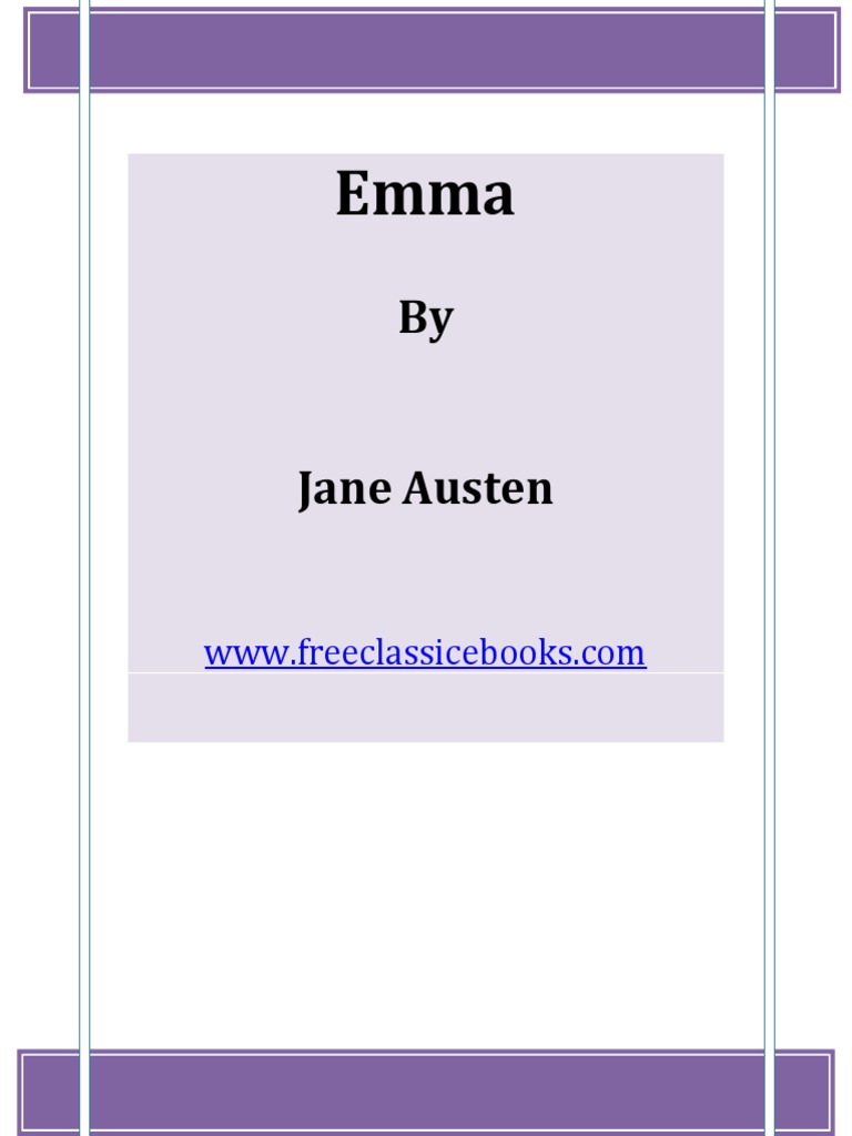 Emma | PDF | Emma (Novel)