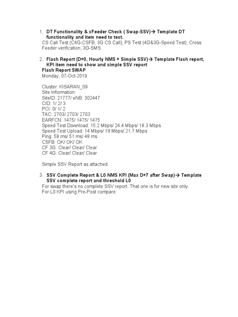 Functionality and Item Need To Test | PDF