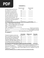 Worksheet For Class 9 - Integrated Grammar | PDF | Linguistics ...