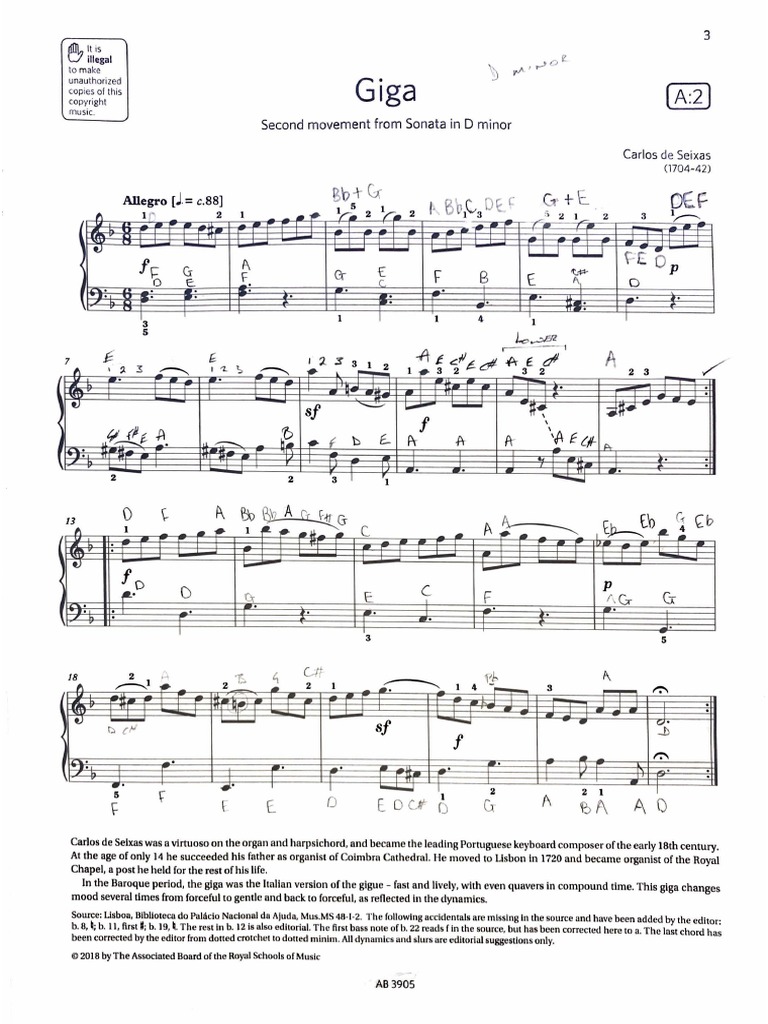 Grade 3 Piano PDF | PDF | Music Theory | Musical Compositions