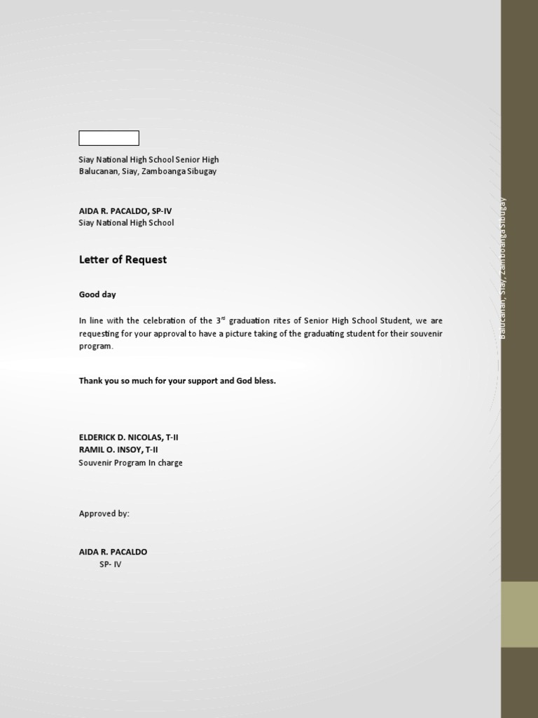 Grad Letter Head | PDF | Sports & Recreation