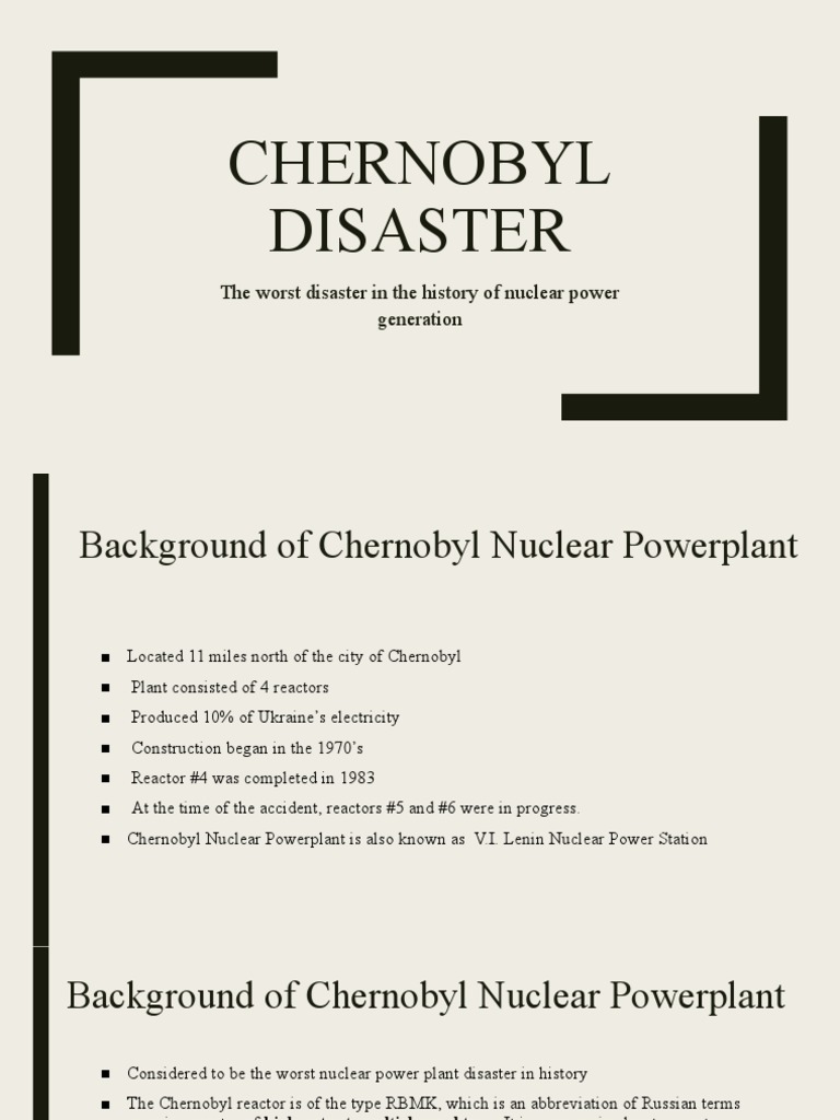 Chernobyl Disaster | PDF | Chernobyl Disaster | Acute Radiation Syndrome