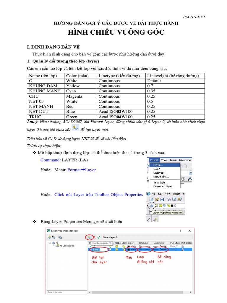 Huong Dan Thuc Hanh Buoi 2 | PDF
