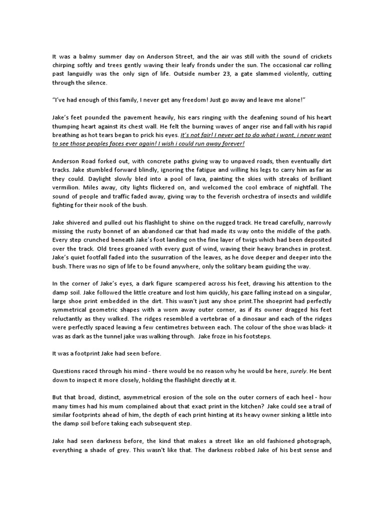 English Suspense Story - 2 | PDF | Nature