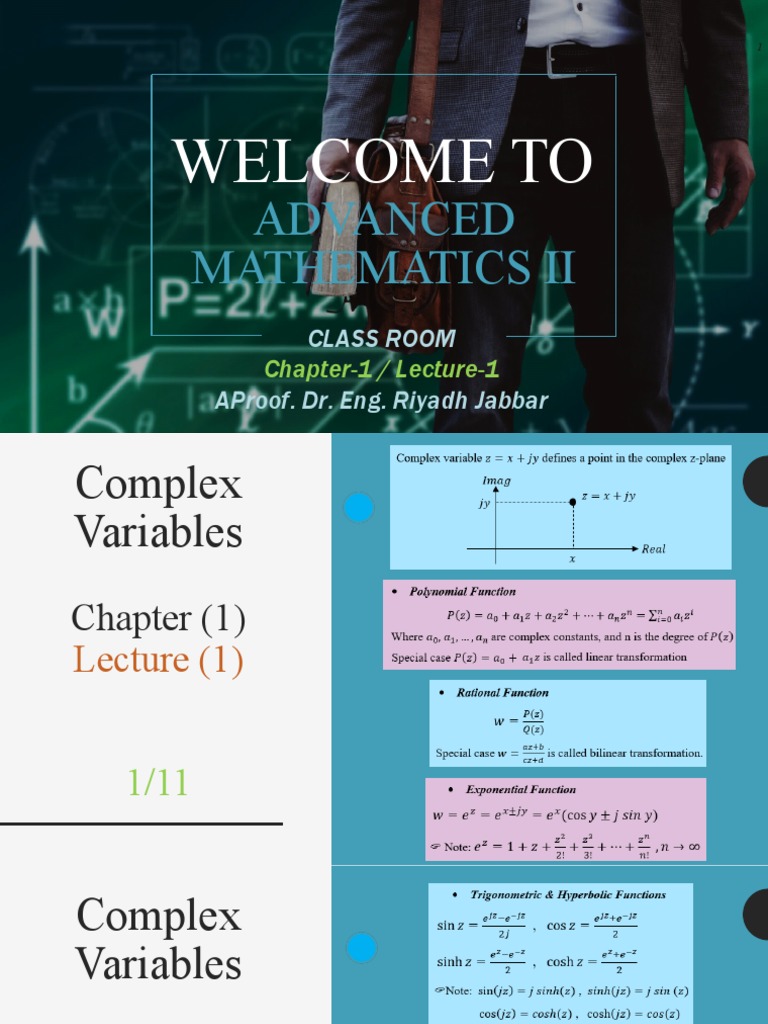 Welcome To: Advanced Mathematics Ii | PDF