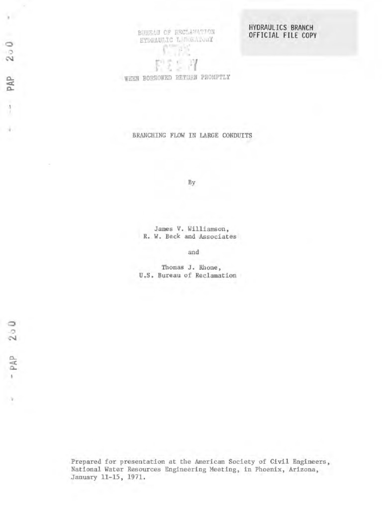 Hydraulic: Official File | PDF | Reynolds Number | Fluid Dynamics