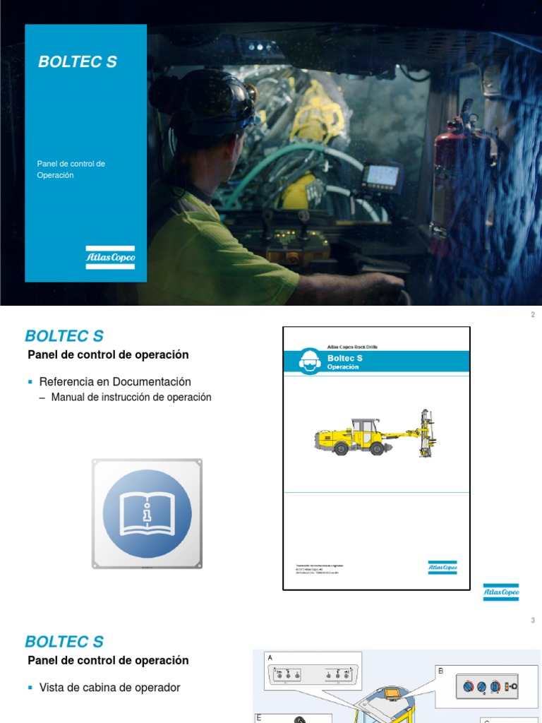 05 BOLTEC S - Panel de Control de Operación PDF | PDF | Motor diesel ...