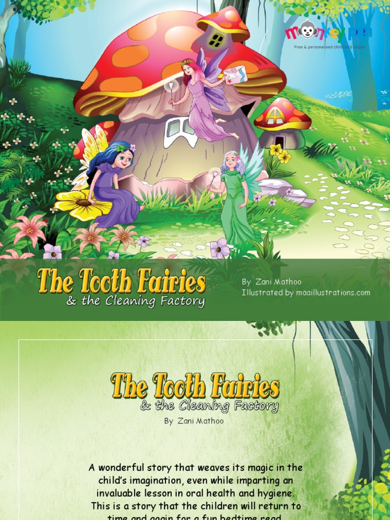 006 TOOTH FAIRY Free Childrens Book by Monkey Pen PDF | PDF | Tooth ...