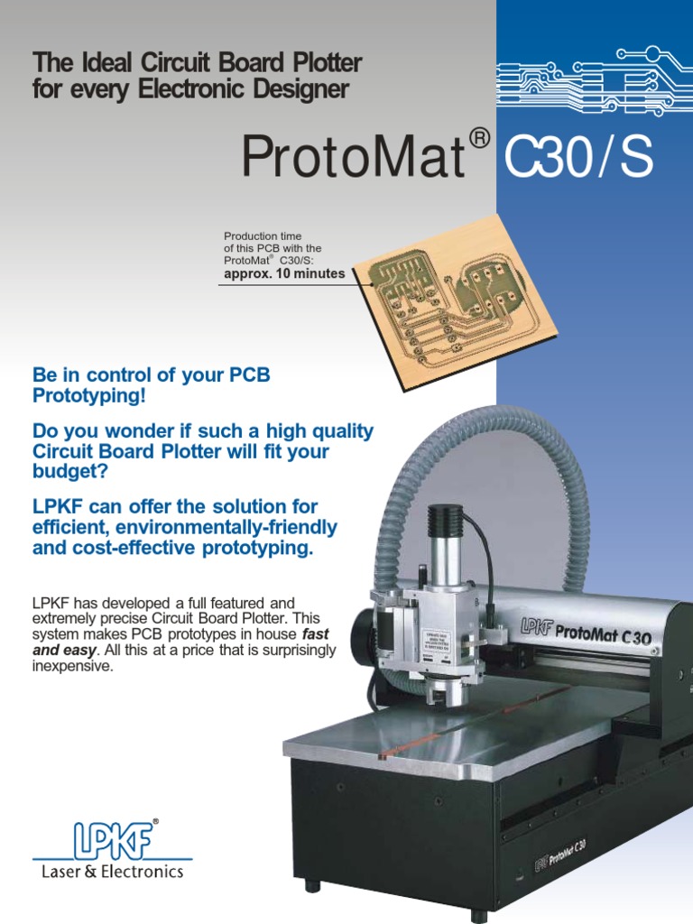 Protomat: The Ideal Circuit Board Plotter For Every Electronic Designer ...