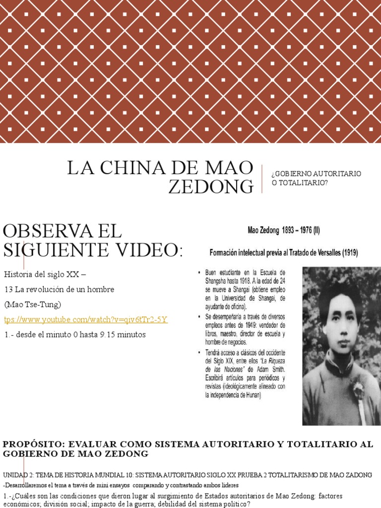 1.la Revoluciòn de Mao Zedong | PDF | Mao Zedong | China