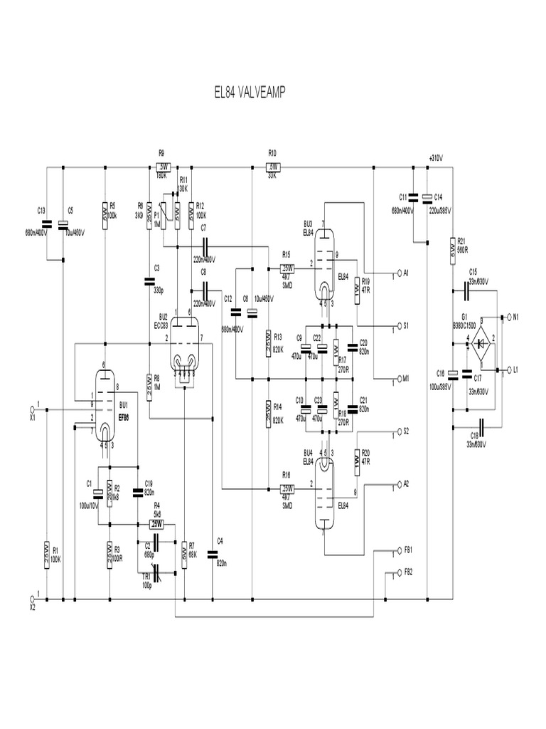 El84 Valveamp | PDF