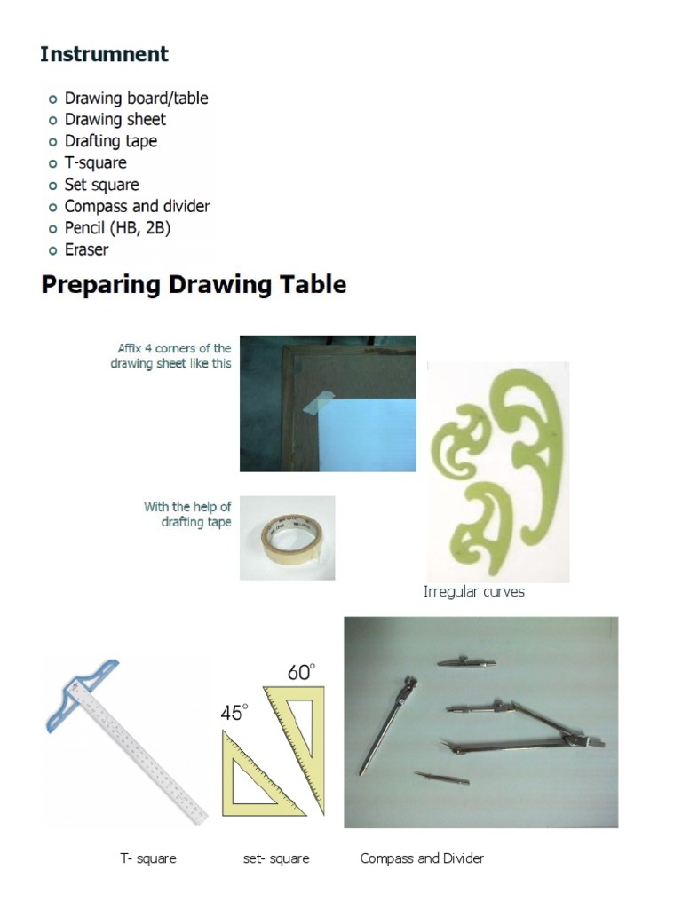 Layout of A Drawing Sheet | PDF | Circle | Ellipse