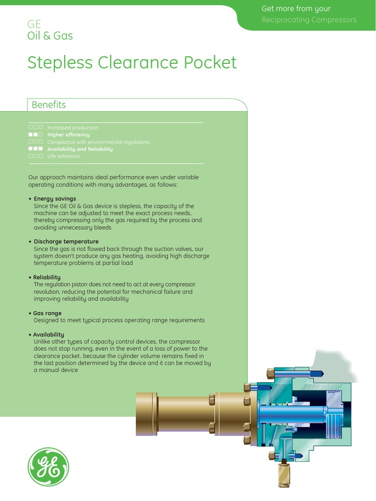 Stepless Clearance Pocket: Oil & Gas | PDF | Actuator | Valve