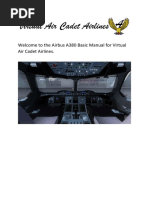 Airbus A380 Manual | PDF | Cockpit | Air Traffic Control