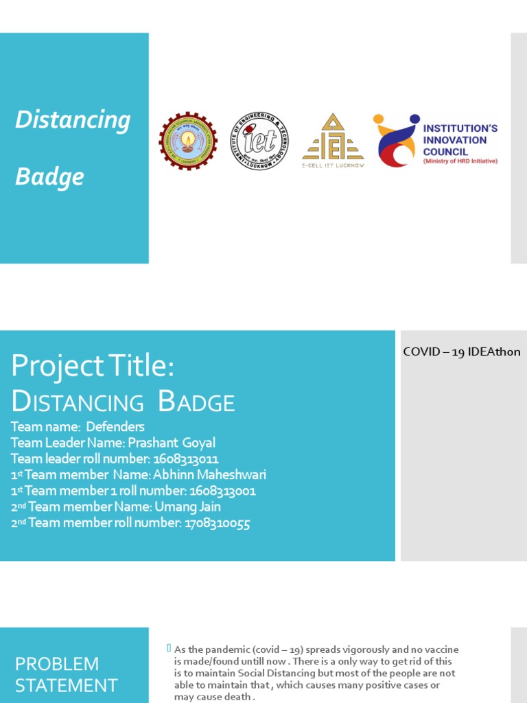 IDEAthon PPT | PDF | Business