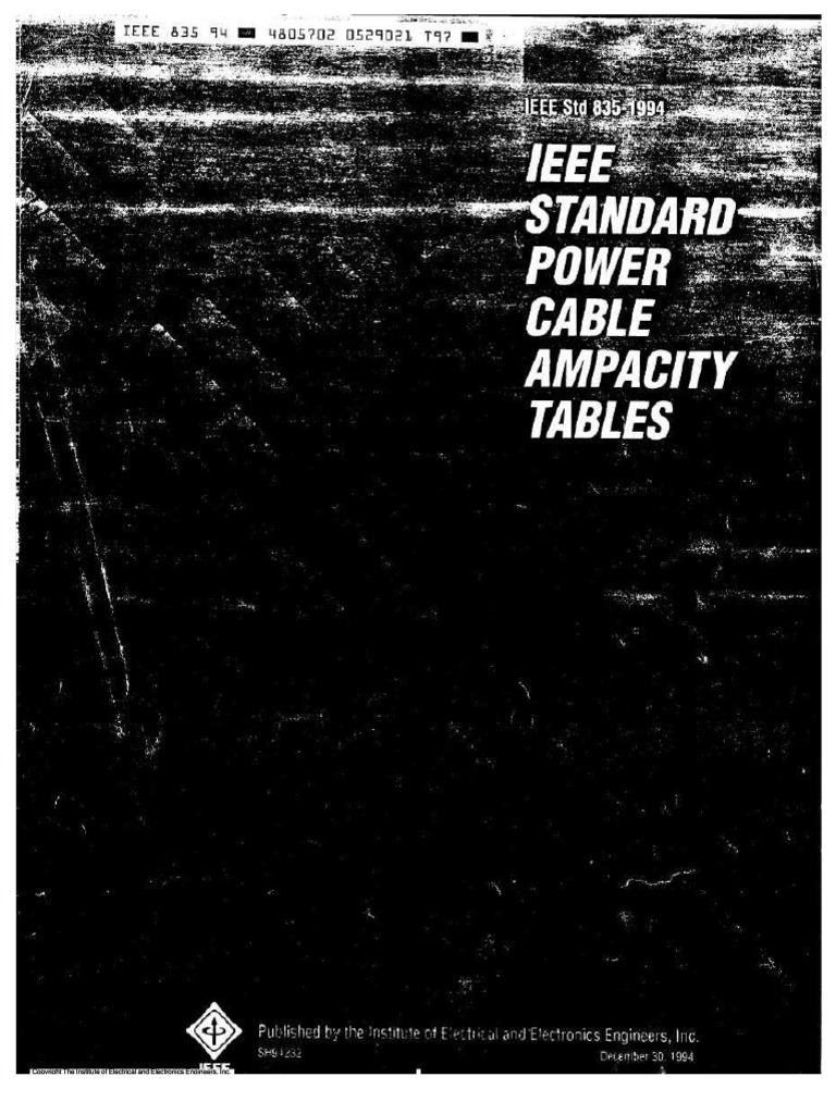 Ieee STD 835 1994 PDF | PDF | Institute Of Electrical And Electronics ...