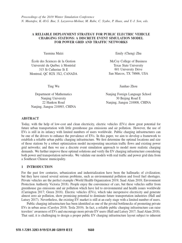 Proceedings of The 2019 Winter Simulation Conference N. Mustafee, K.-H ...