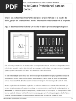 Partes Esenciales de un Plano Arquitectónico | PDF | Dibujo | Geometria ...