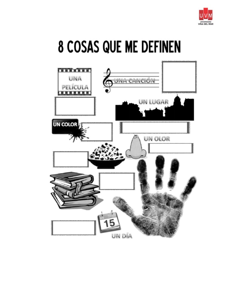 8 Cosas Que Te Definen | PDF