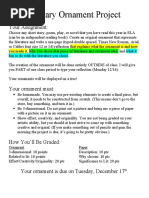 Outsiders One Pager Project RK | PDF | Writing | Communication