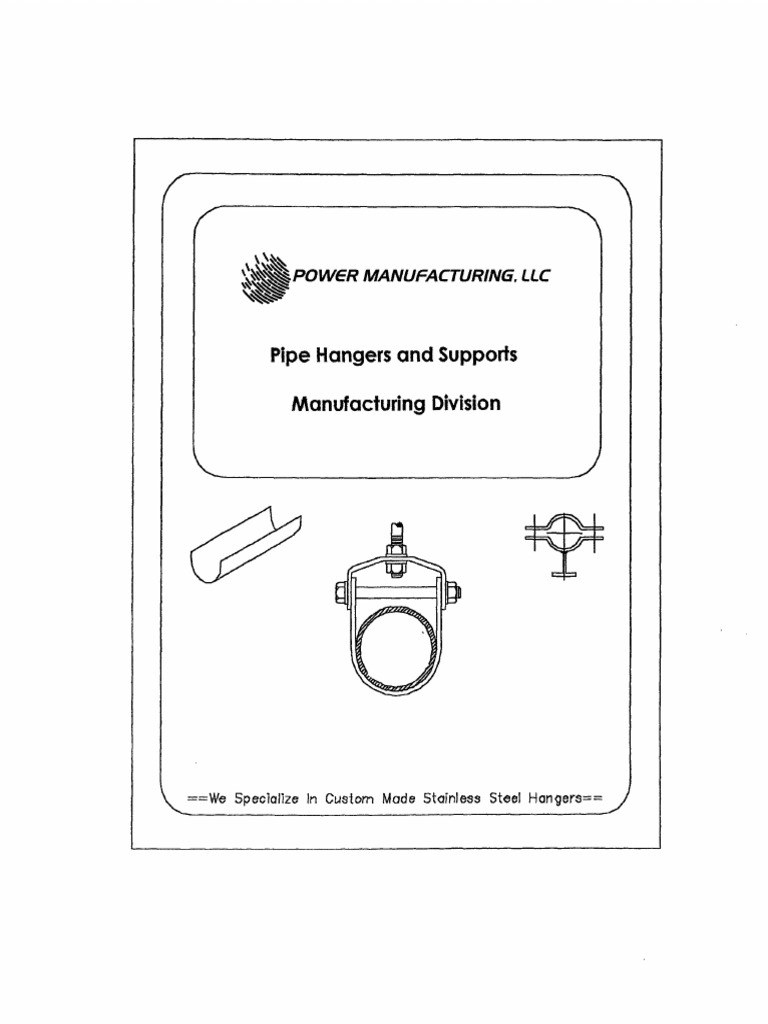Pipe Hangers and Supports | PDF