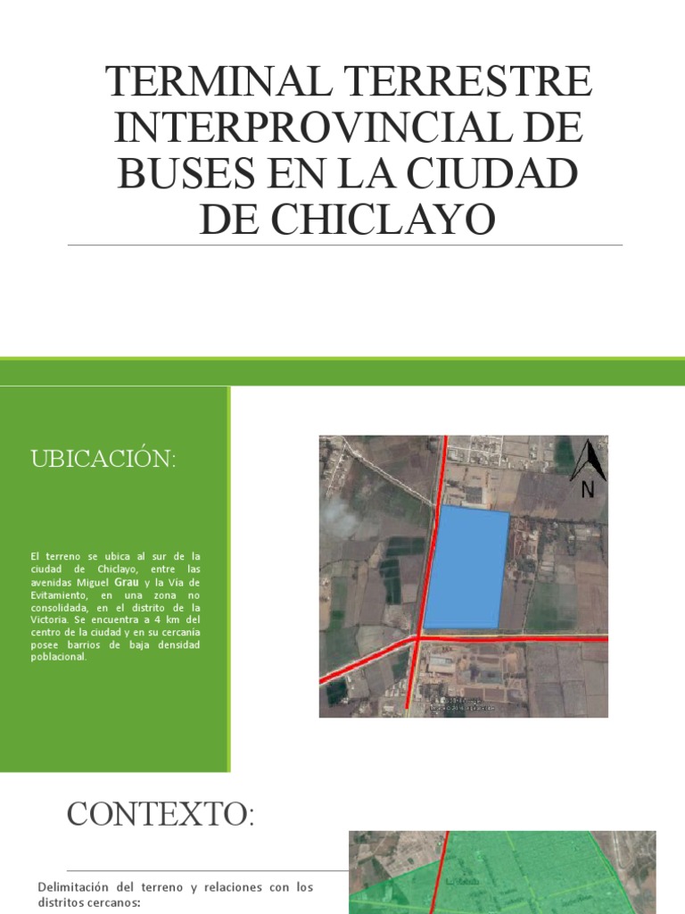 Terminal Terrestre Interprovincial de Buses en La Ciudad | PDF | Clima ...
