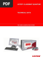 Classimat Yarn Fault Analysis | PDF | Yarn | Fibers