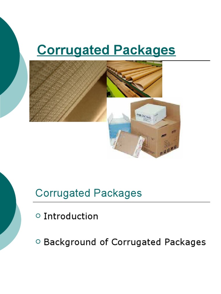 Corrugated Packages Presentation