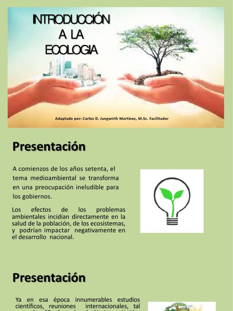 Introducción A La Ecología PDF | PDF | Ecosistema | Entorno natural