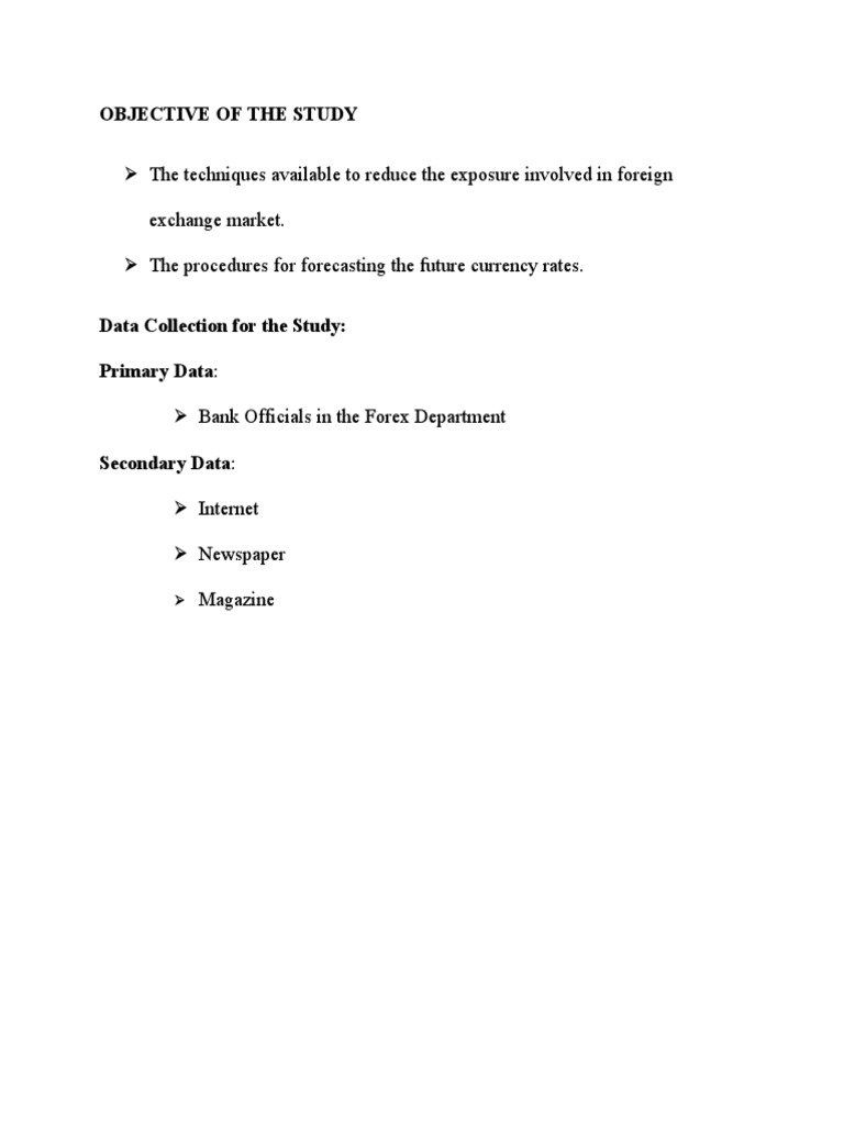 Objective of The Study | PDF | Computers