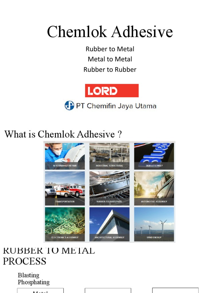 Chemlok Adhesives Overview and Applications | PDF | Adhesive | Natural ...