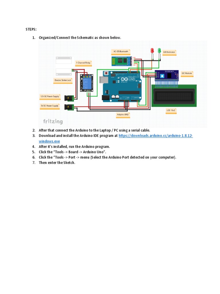 Simple Arduino Blink LED Guide | PDF