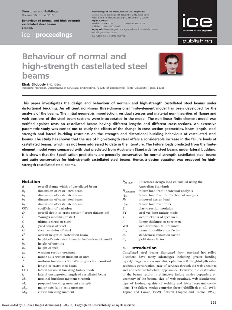 Stbu 10 00054 | PDF | Buckling | Beam (Structure)