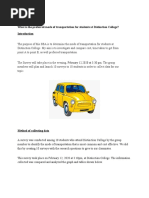 Sba Sample - Csec Math | PDF | Questionnaire | Chart