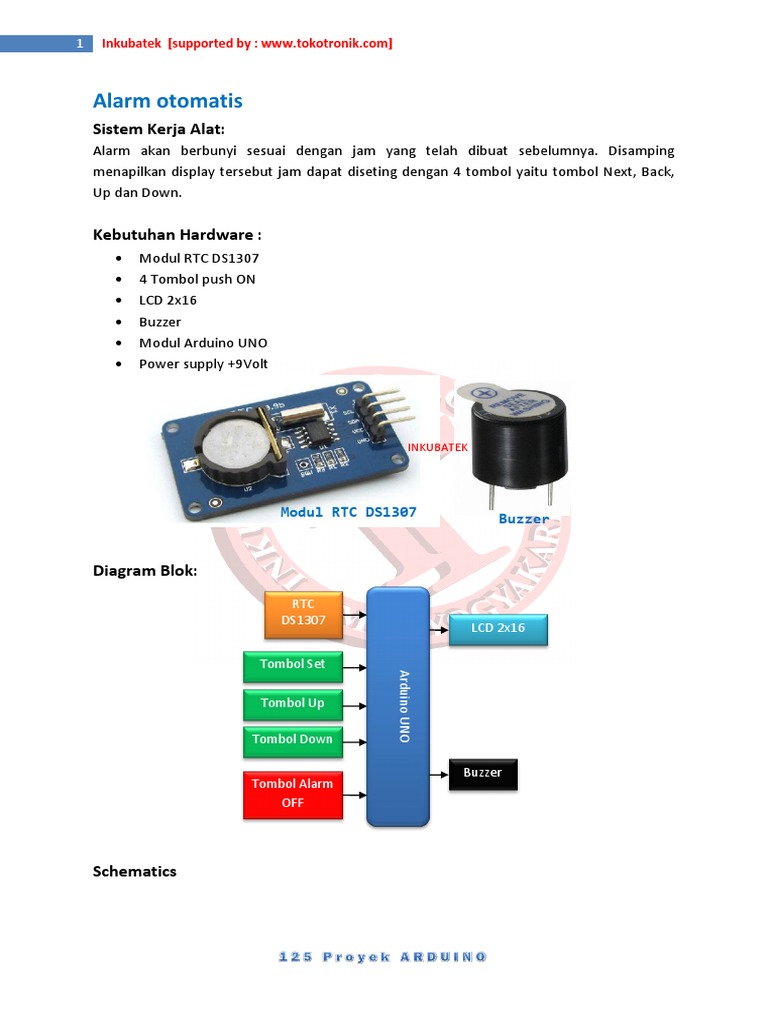 Alarm Otomatis: Sistem Kerja Alat | PDF | Central Processing Unit ...