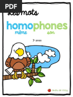 Trucs Homophones | PDF | Nombre grammatical | Genre grammatical